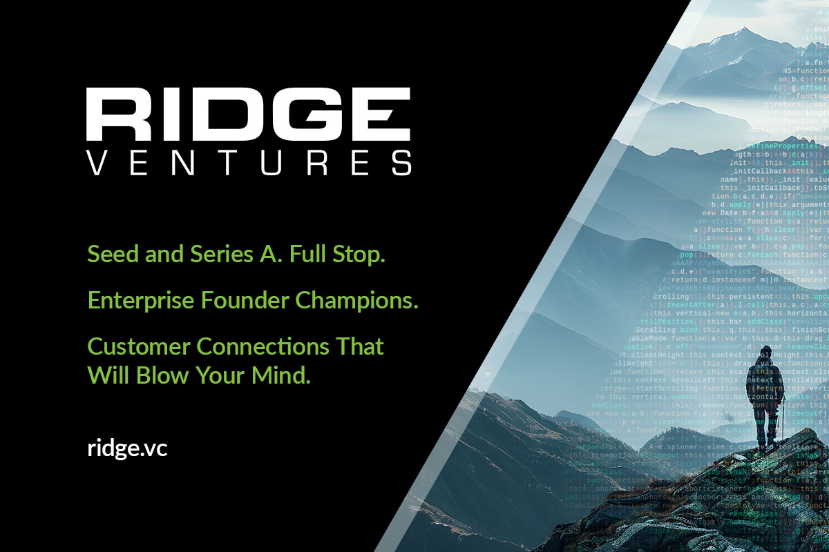 Early Stage Venture Capital Firm | Ridge Ventures
